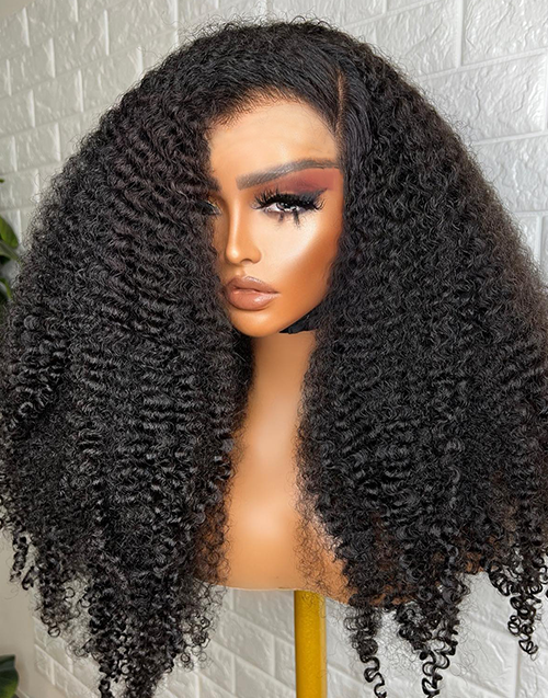 Ultra 250% Density Curly Pull Go Drawstring Wigs Glueless Wig – Jessie ...
