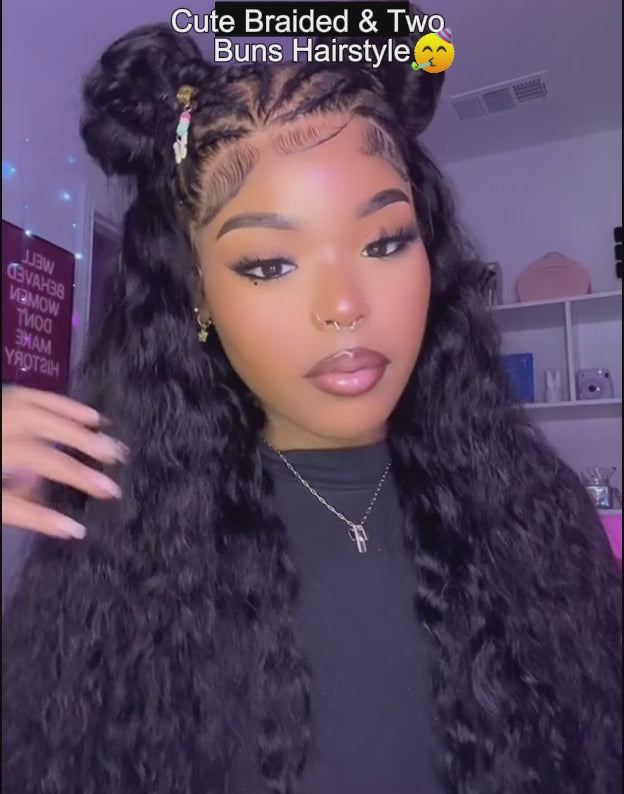 Clear HD Lace Transparent Lace Frontal Wigs Human Hair Wig丨JESSIE'S WIG ...