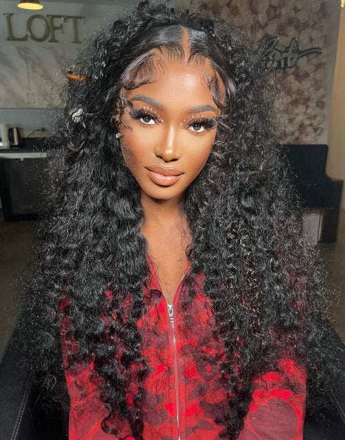 Clear HD Lace Transparent Lace Frontal Wigs Human Hair Wig丨JESSIE'S WIG ...